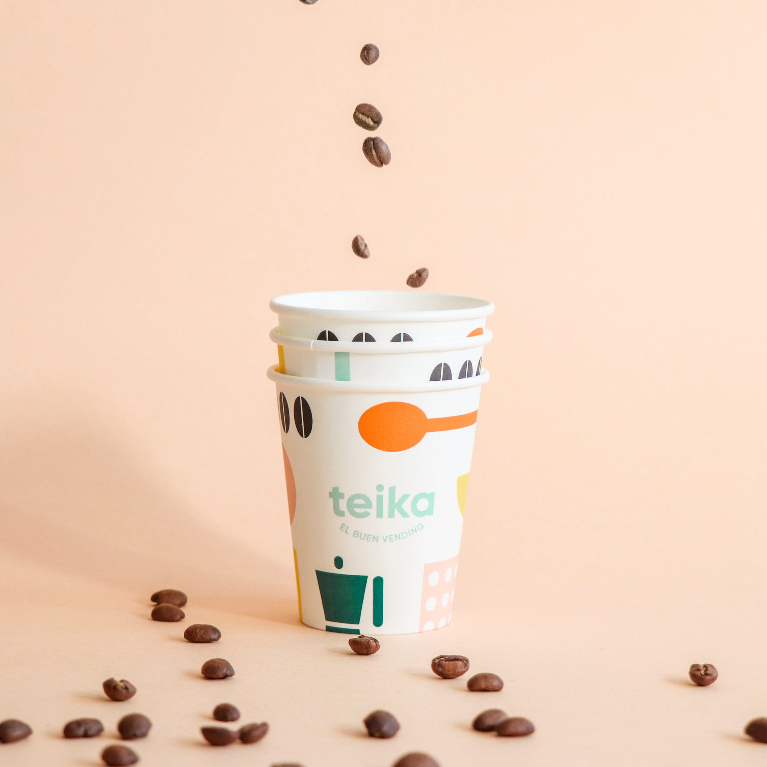 Teika incorpora los vasos biodegradables a su oferta de café - Teika ...