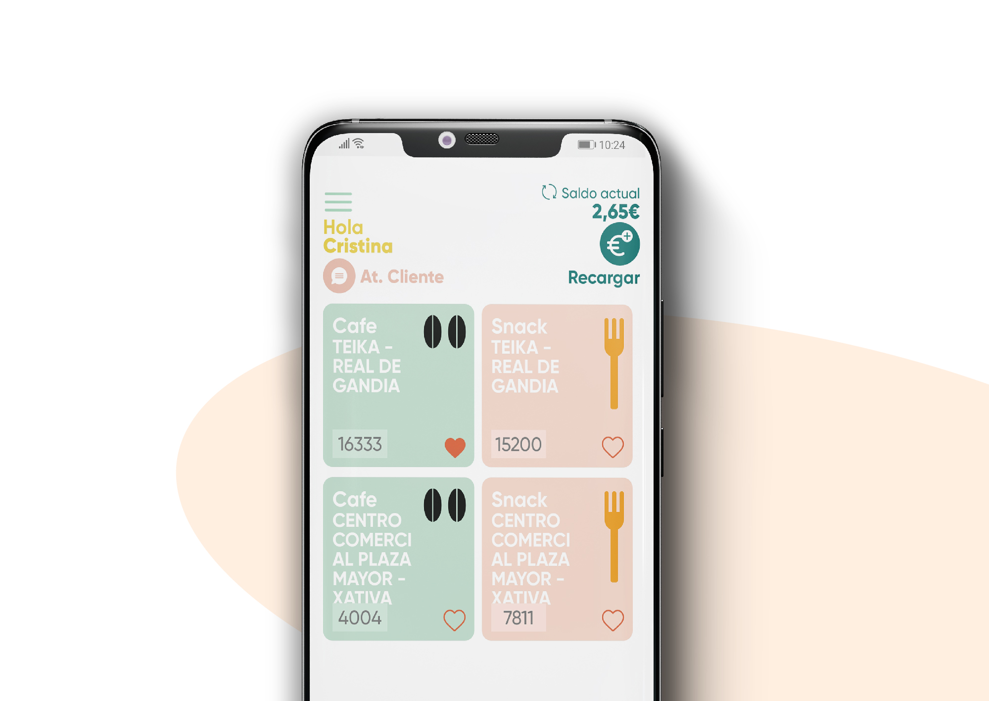 Teika App - Teika. El Vending a tu Medida