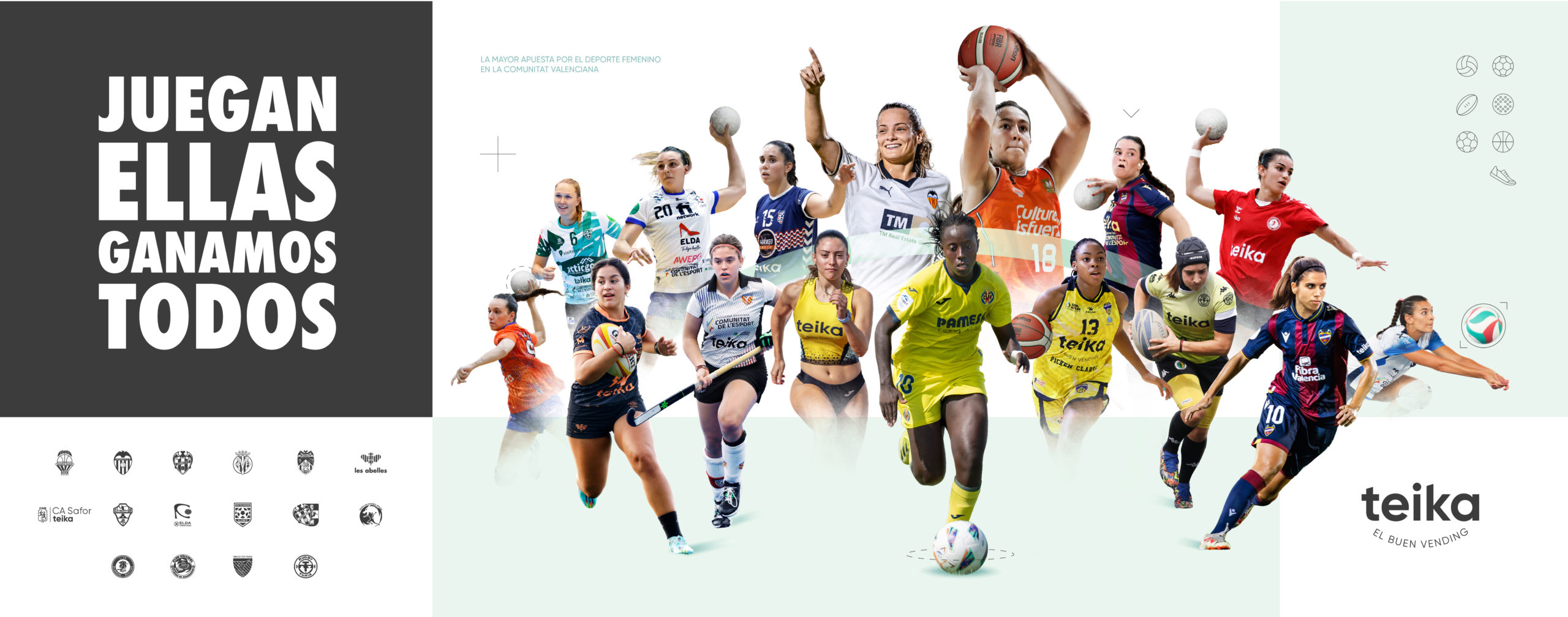 Teika presenta la séptima temporada de “Juegan ellas, ganamos todos ...